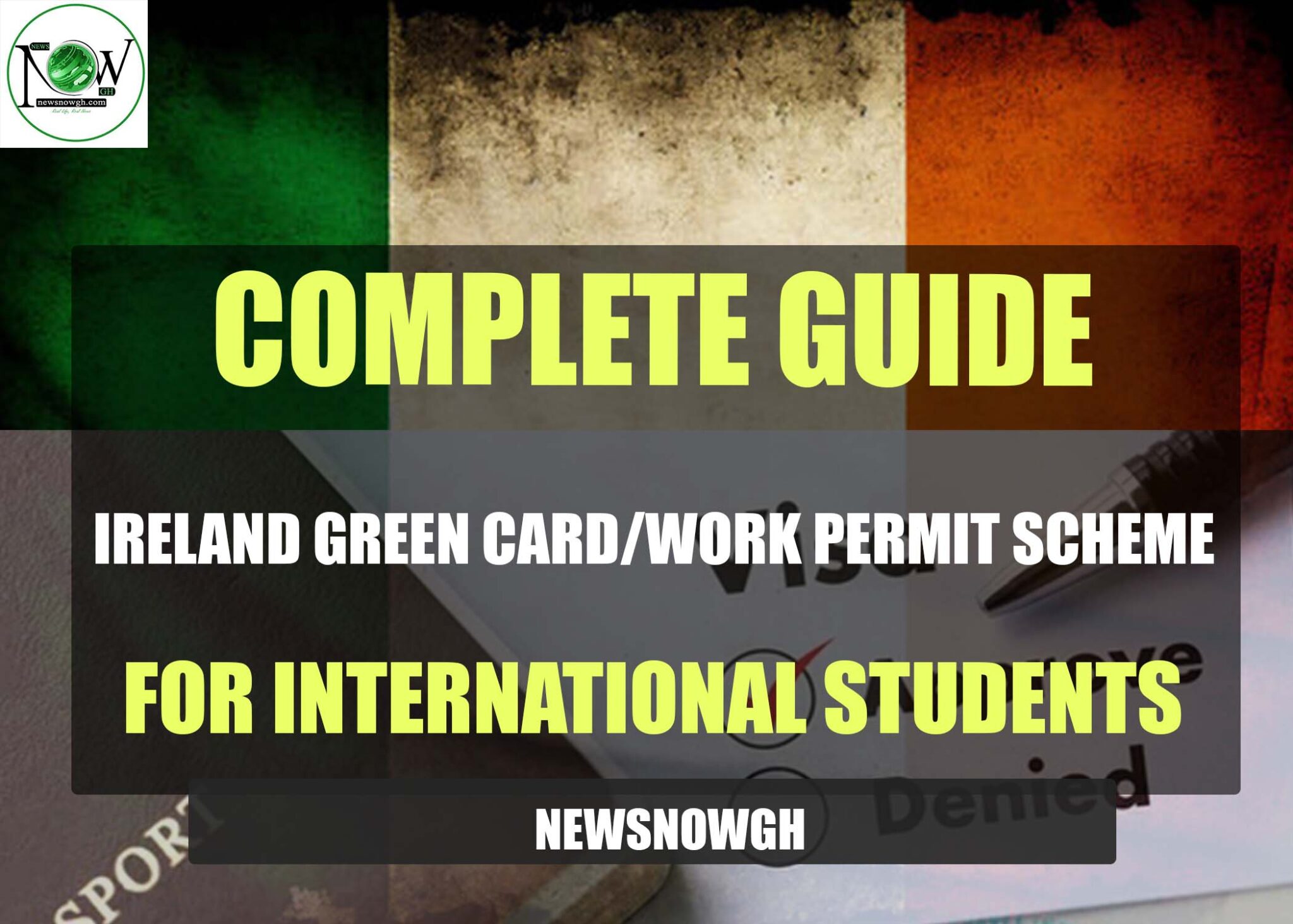 Ireland Green Card/Work Permit Scheme for International Students